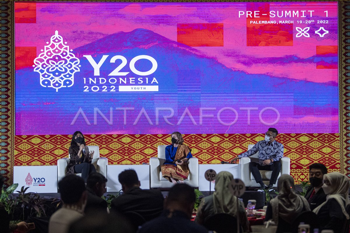 Y20 PREE SUMMIT 2022 | ANTARA Foto