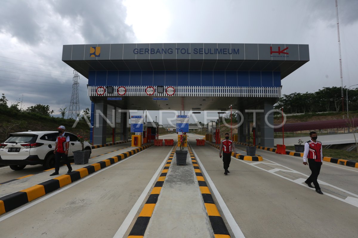 TOL SIBANCEH SEKSI II UNTUK JALUR MUDIK | ANTARA Foto