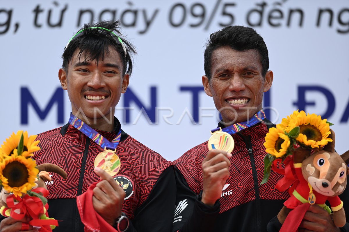 SEA GAMES 2021 : EMAS PERTAMA INDONESIA DARI DAYUNG | ANTARA Foto