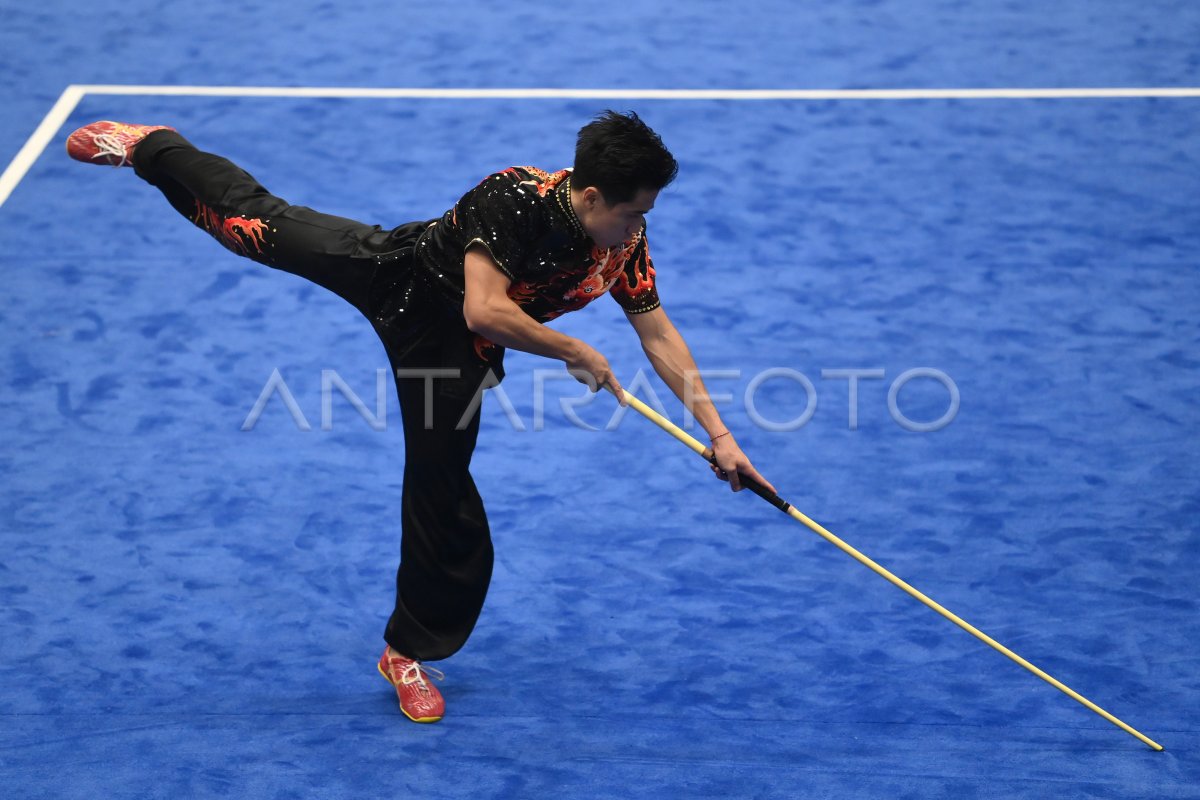 Sea Games 2021 Wushu Putra Indonesia Naro Raih Emas Antara Foto
