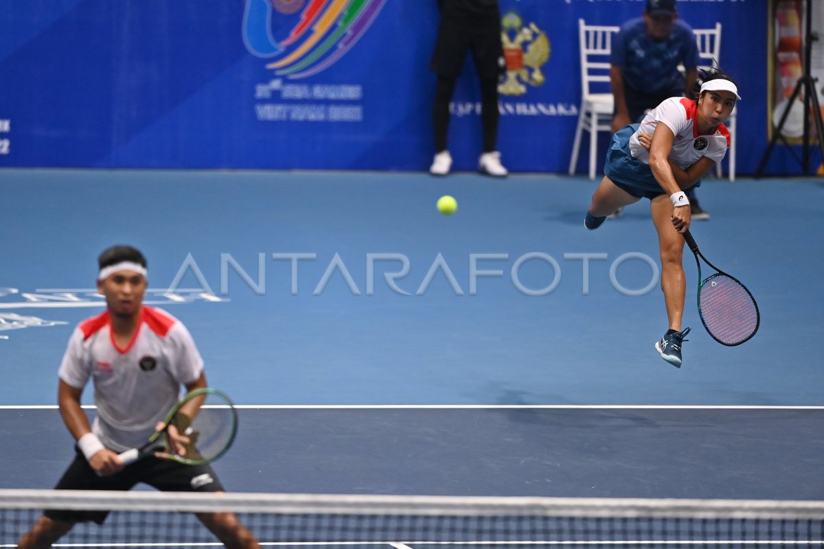 Sea Games 2021 Indonesia Raih Emas Tenis Ganda Campuran Antara Foto
