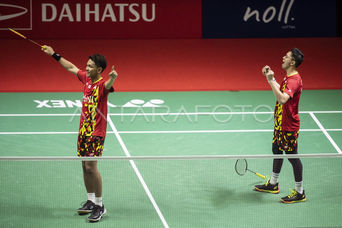 FAJAR/RIAN JUARA INDONESIA MASTERS 2022 | ANTARA Foto FAJAR/RIAN JUARA INDONESIA MASTERS 2022 | ANTARA Foto
