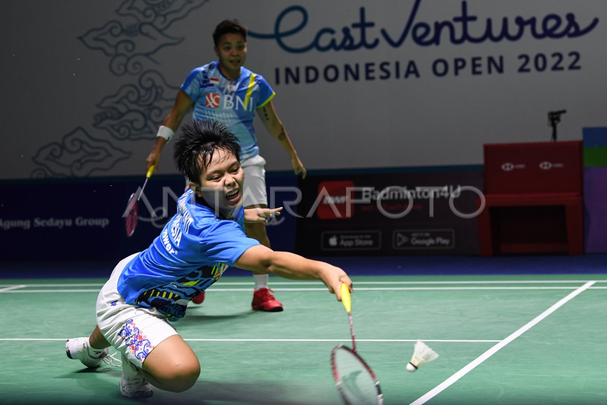 APRIYANI DAN SITI FADIA MELANGKAH PEREMPAT FINAL | ANTARA Foto