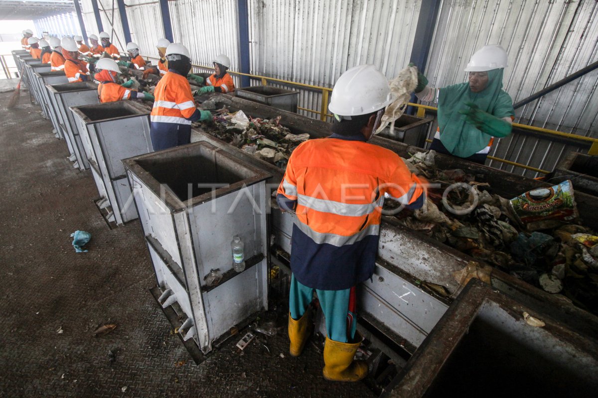 Pengolahan Sampah Modern Di Tpa Jabon Antara Foto