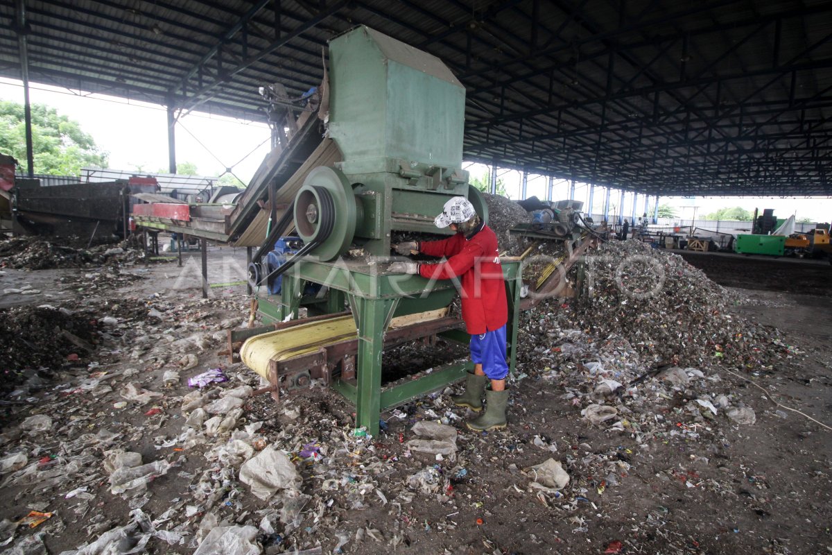 Pengolahan Sampah Modern Di Tpa Jabon Antara Foto