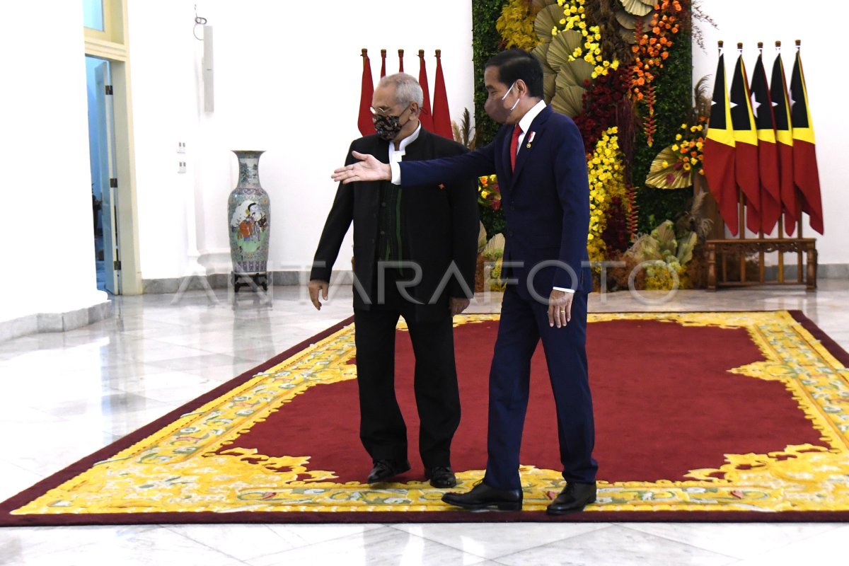 PRESIDEN JOKO WIDODO TERIMA KUNJUNGAN PRESIDEN TIMOR LESTE | ANTARA Foto