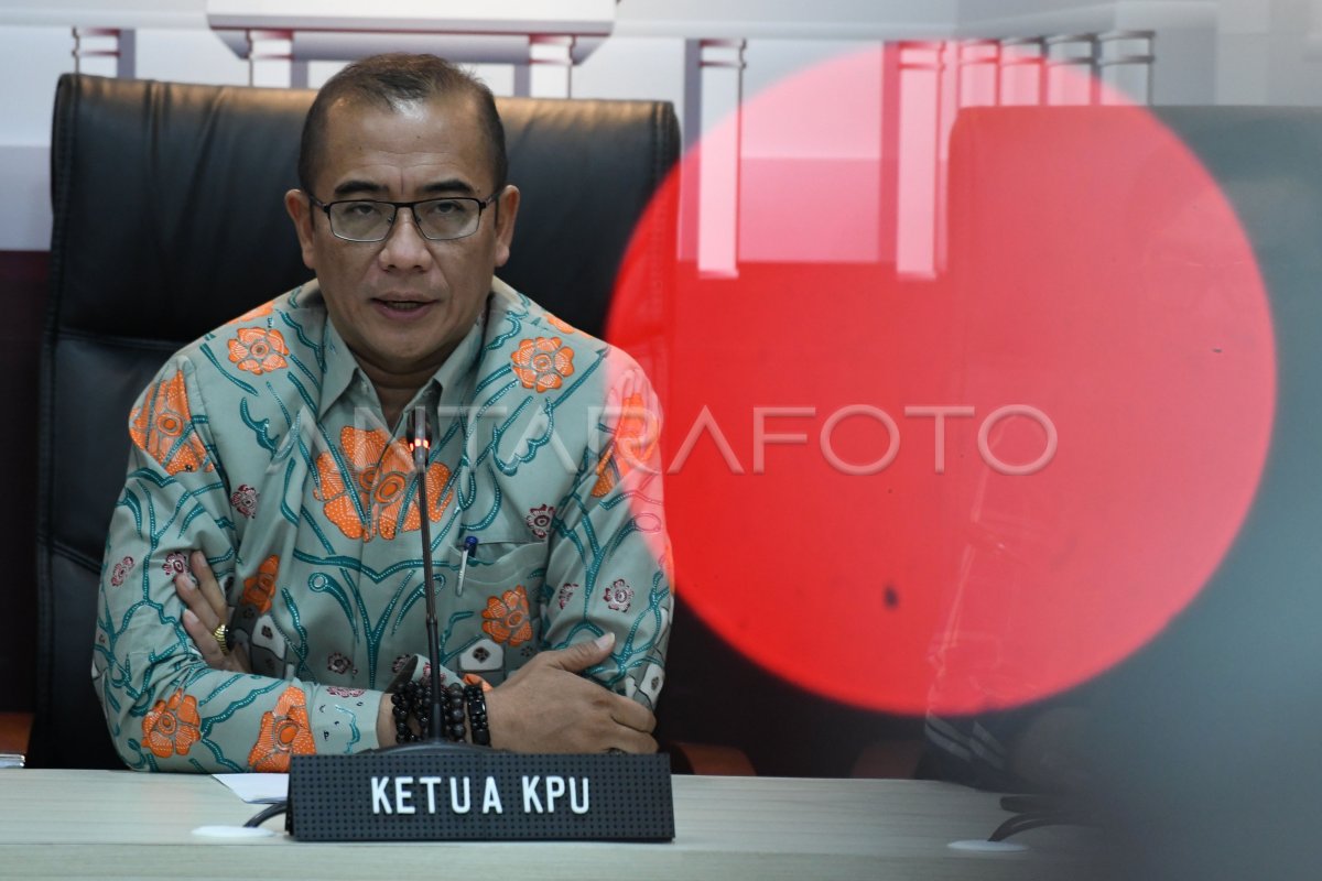PENGUMUMAN PENDAFTARAN PARPOL PEMILU 2024 | ANTARA Foto