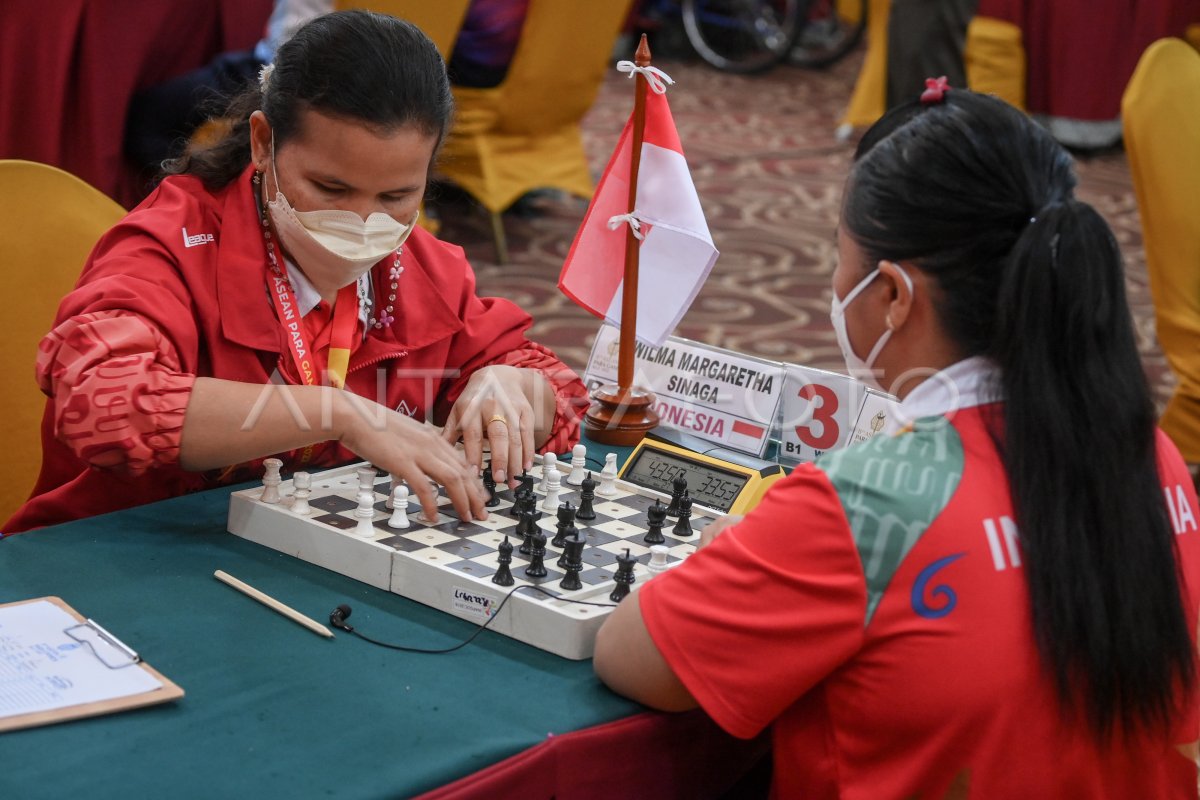 Catur Asean Paragames Antara Foto