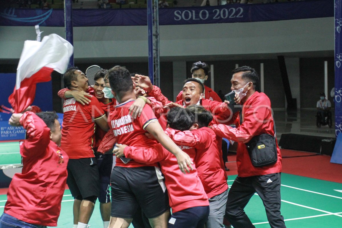 MEDALI EMAS PERTAMA INDONESIA PADA APG 2022 | ANTARA Foto