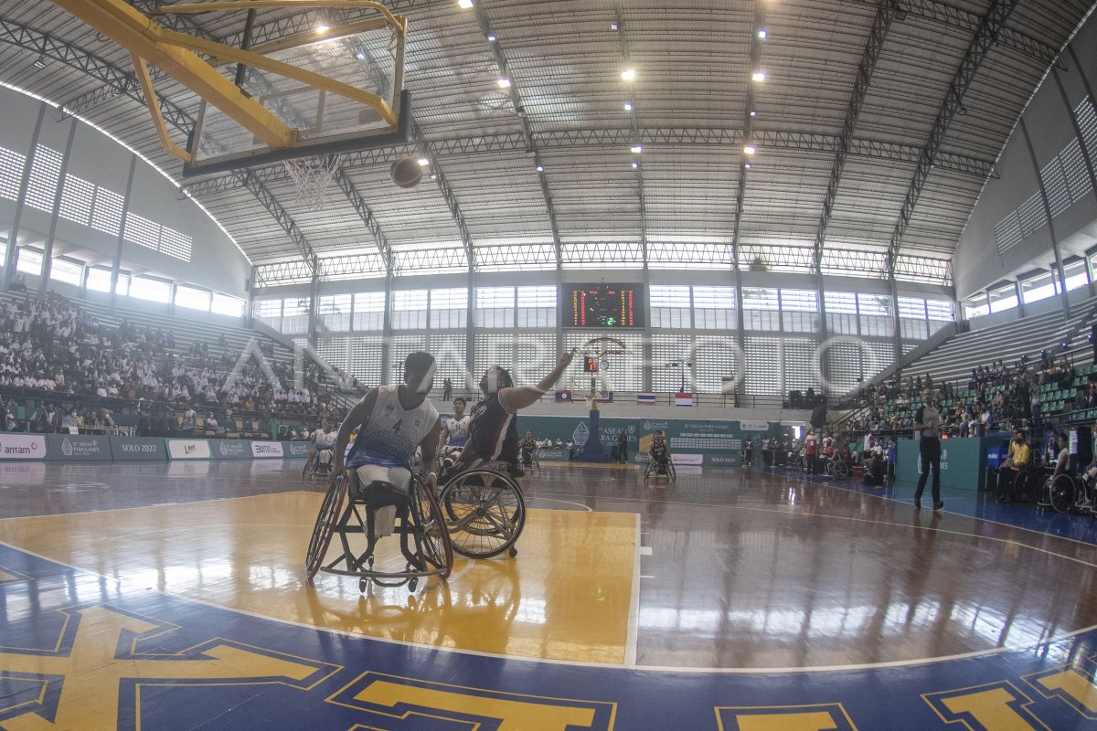 BASKET KURSI RODA 5X5 APG 2022 | ANTARA Foto