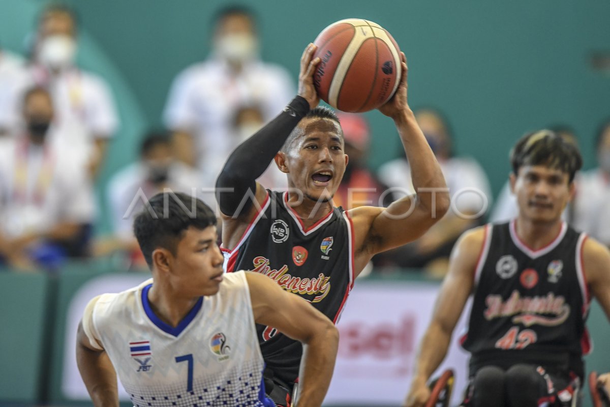 BASKET KURSI RODA 5X5 APG 2022 | ANTARA Foto