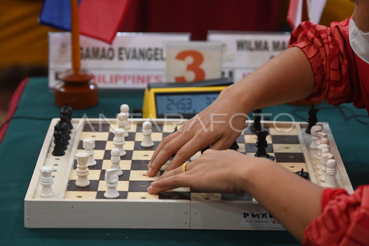 Final Catur Putri Asean Para Games 2022 Antara Foto