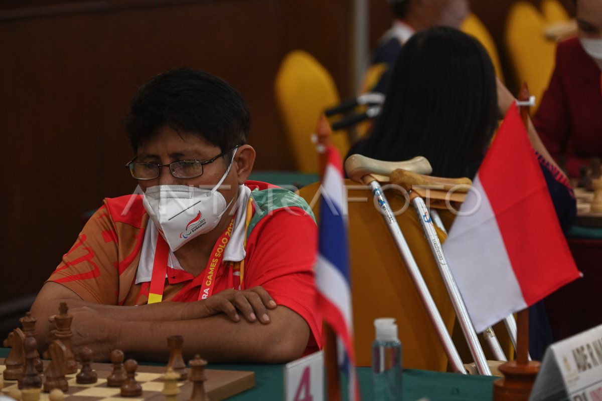 Final Catur Putri Asean Para Games 2022 Antara Foto