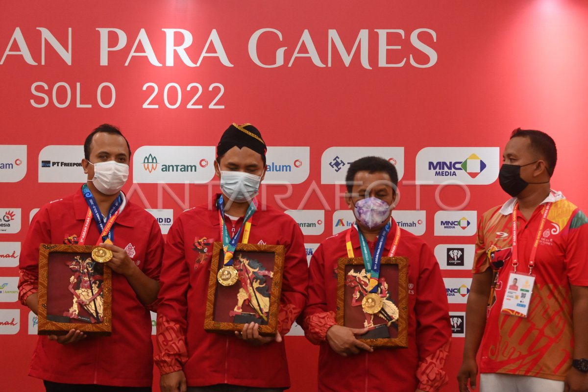 Medali Emas Catur Tim Putra Asean Para Games 2022 Antara Foto