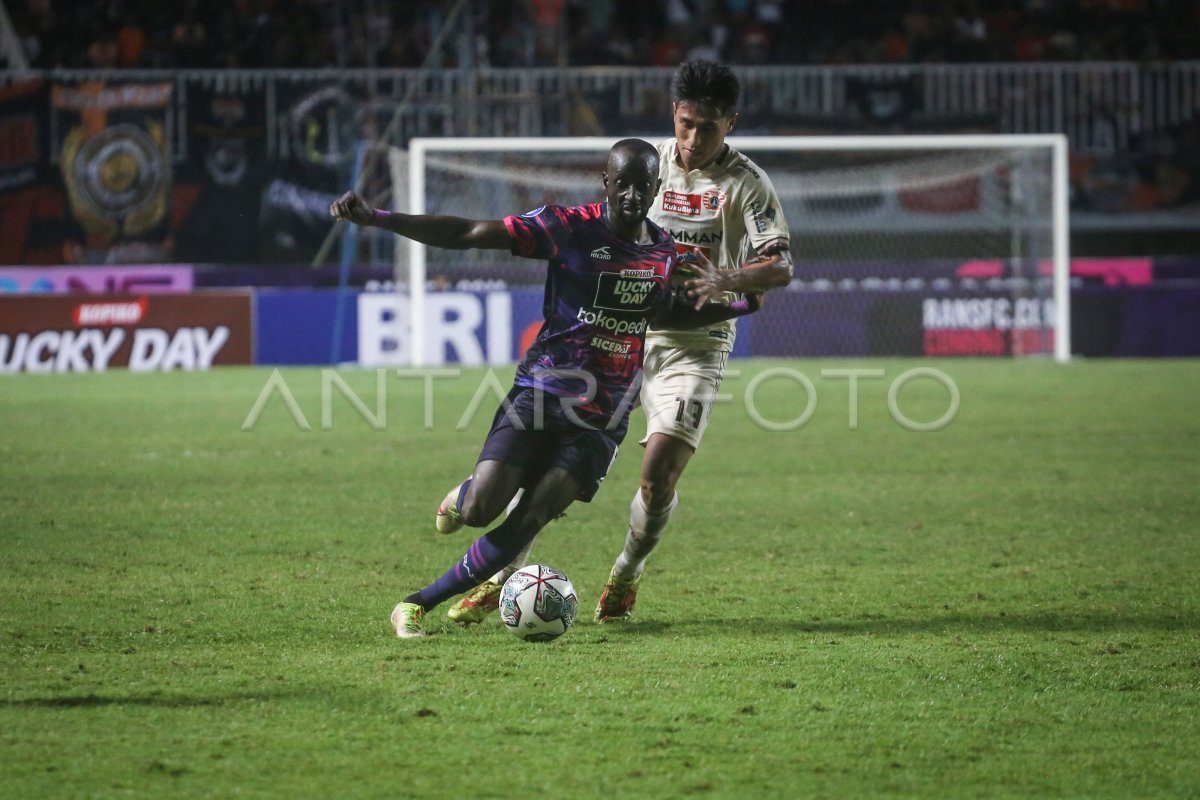 PERSIJA KALAHKAN RANS NUSANTARA FC | ANTARA Foto PERSIJA KALAHKAN RANS NUSANTARA FC | ANTARA Foto