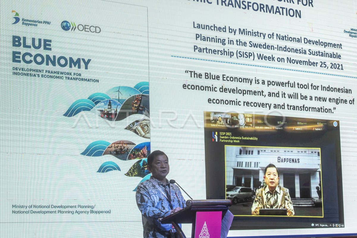 SEMINAR OF THE DEVELOPMENT OF INDONESIAS BLUE ECONOMY ROADMAP | ANTARA Foto