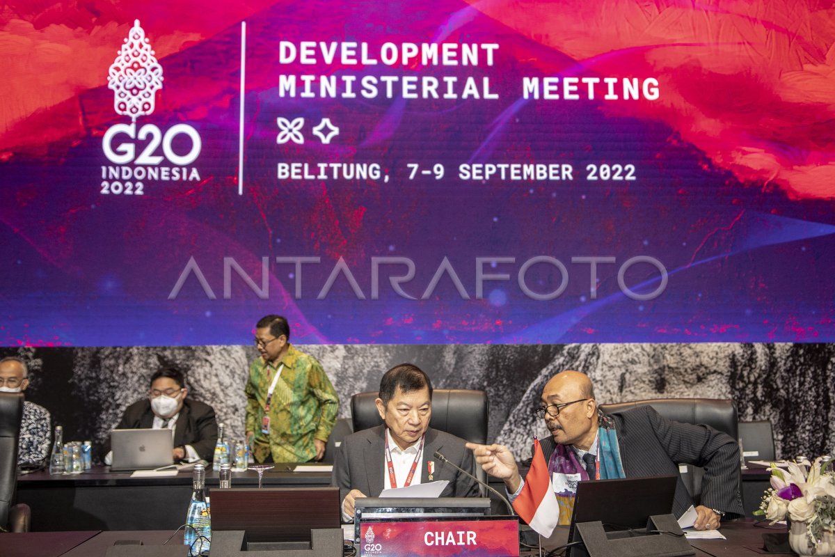 PEMBUKAAN G20 DMM 2022 | ANTARA Foto