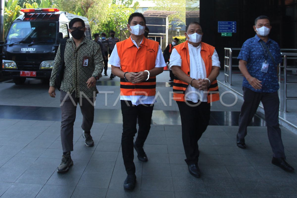 PEMERIKSAAN MARDANI H MAMING DAN TERBIT RENCANA PERANGIN ANGIN | ANTARA Foto