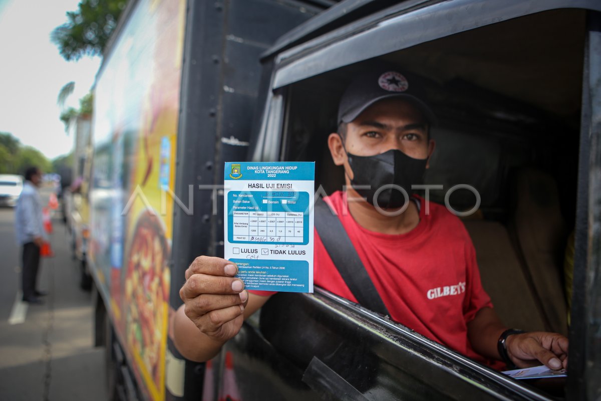 UJI EMISI GRATIS DI TANGERANG | ANTARA Foto