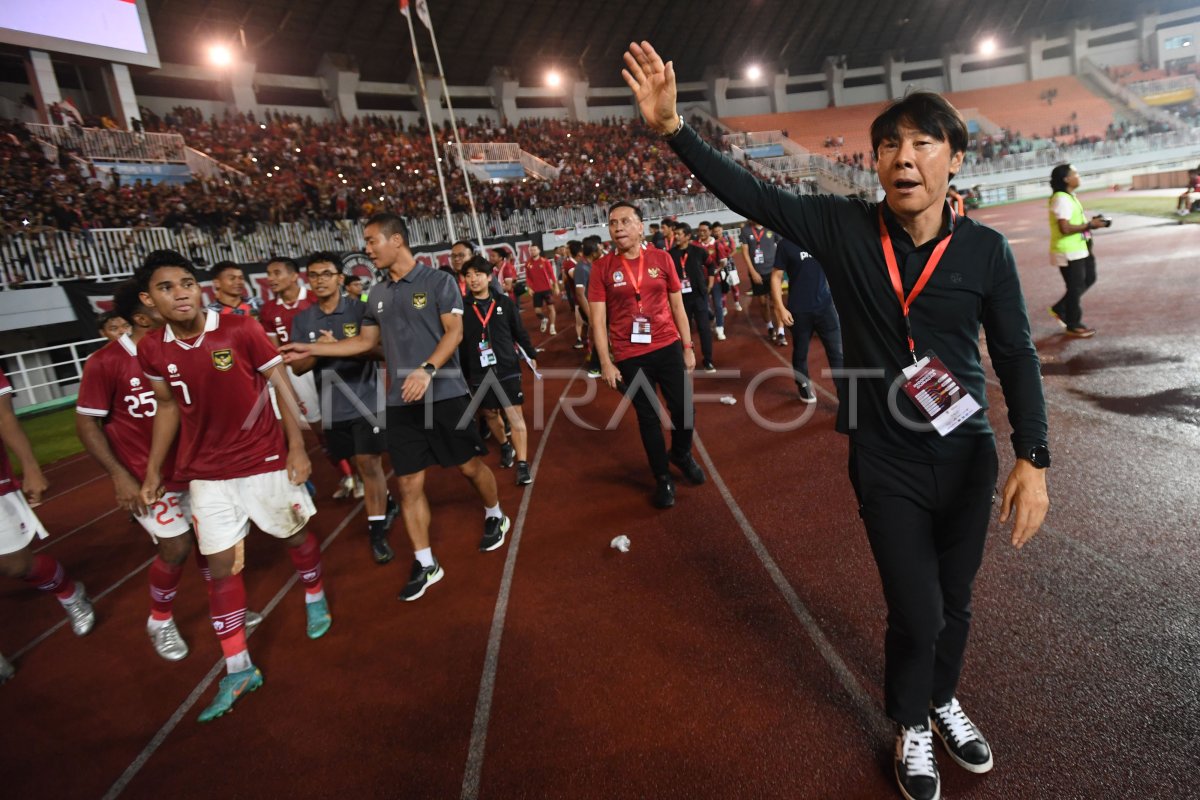 TIMNAS INDONESIA KALAHKAN CURACAO | ANTARA Foto TIMNAS INDONESIA KALAHKAN CURACAO | ANTARA Foto