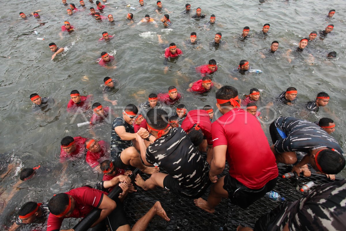 PEMECAHAN REKOR MURI WATER TRAPPEN | ANTARA Foto PEMECAHAN REKOR MURI WATER TRAPPEN | ANTARA Foto