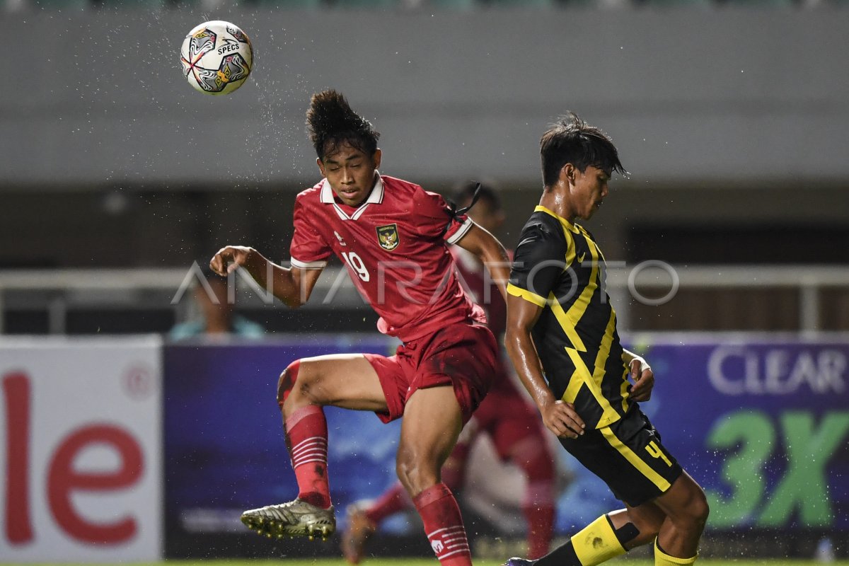 TIMNAS U-17 INDONESIA LAWAN MALAYSIA | ANTARA Foto TIMNAS U-17 INDONESIA LAWAN MALAYSIA | ANTARA Foto