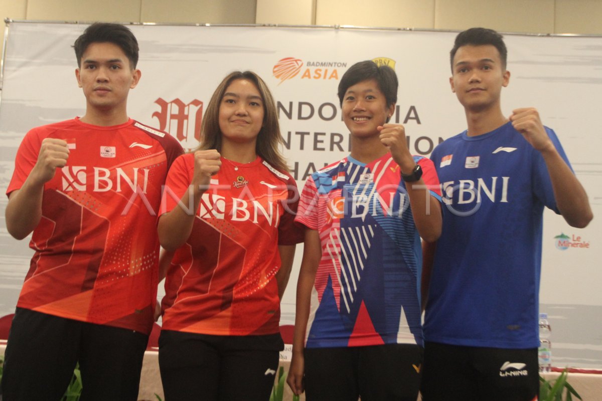 JELANG TURNAMEN BADMINTON INDONESIA INTERNATIONAL CHALLENGE | ANTARA Foto