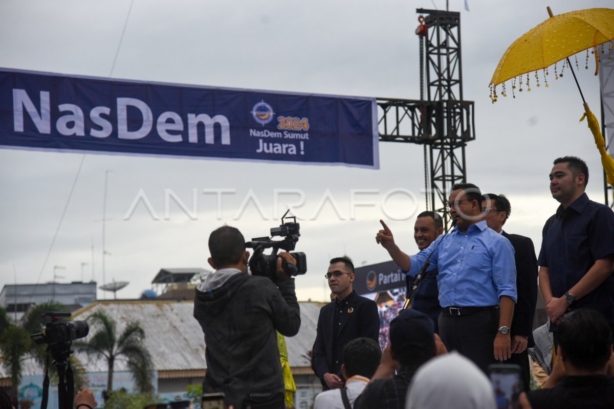 KUNJUNGAN ANIES BASWEDAN DI SUMUT | ANTARA Foto KUNJUNGAN ANIES BASWEDAN DI SUMUT | ANTARA Foto