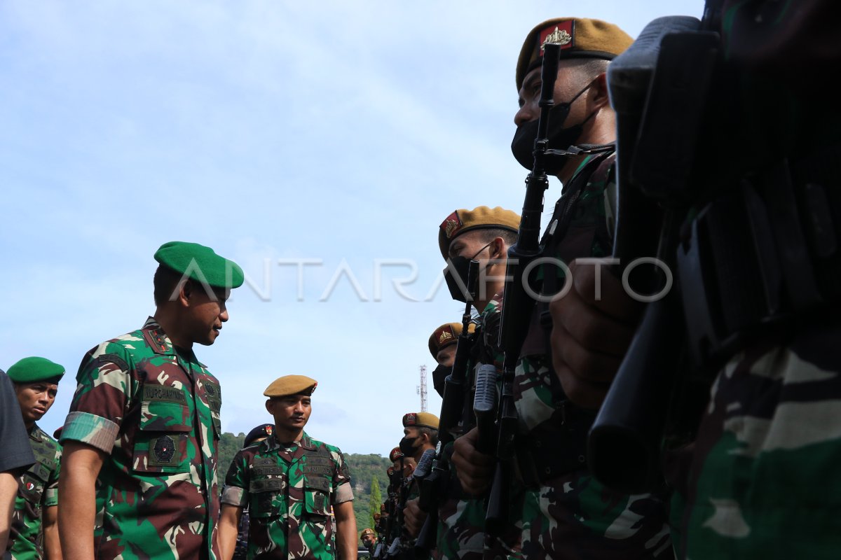 GELAR PASUKAN PENGAMANAN IMBANGAN KTT G20 | ANTARA Foto