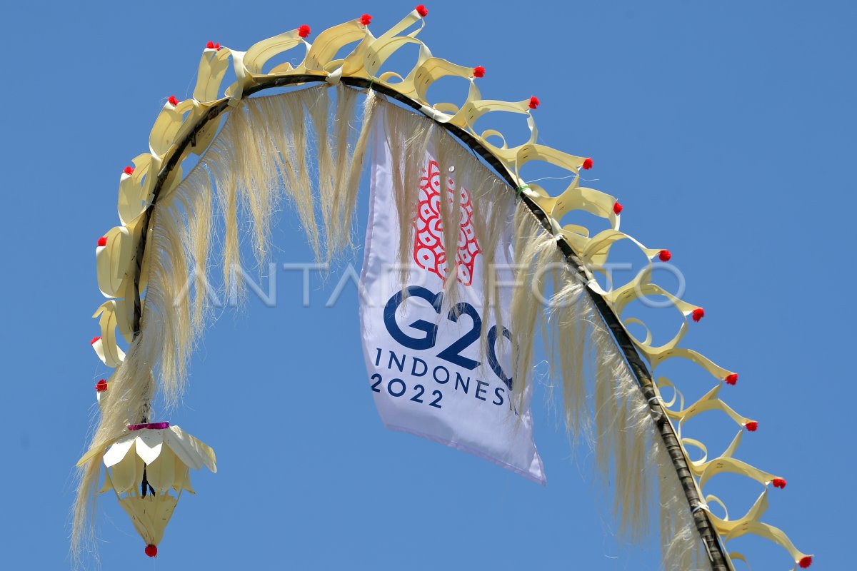 HIASAN SAMBUT KTT G20 BALI | ANTARA Foto HIASAN SAMBUT KTT G20 BALI | ANTARA Foto