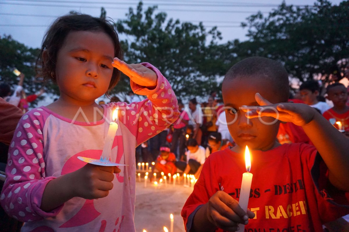 Aksi Kampanye Hentikan Kekerasan Terhadap Perempuan Di Papua Barat Daya