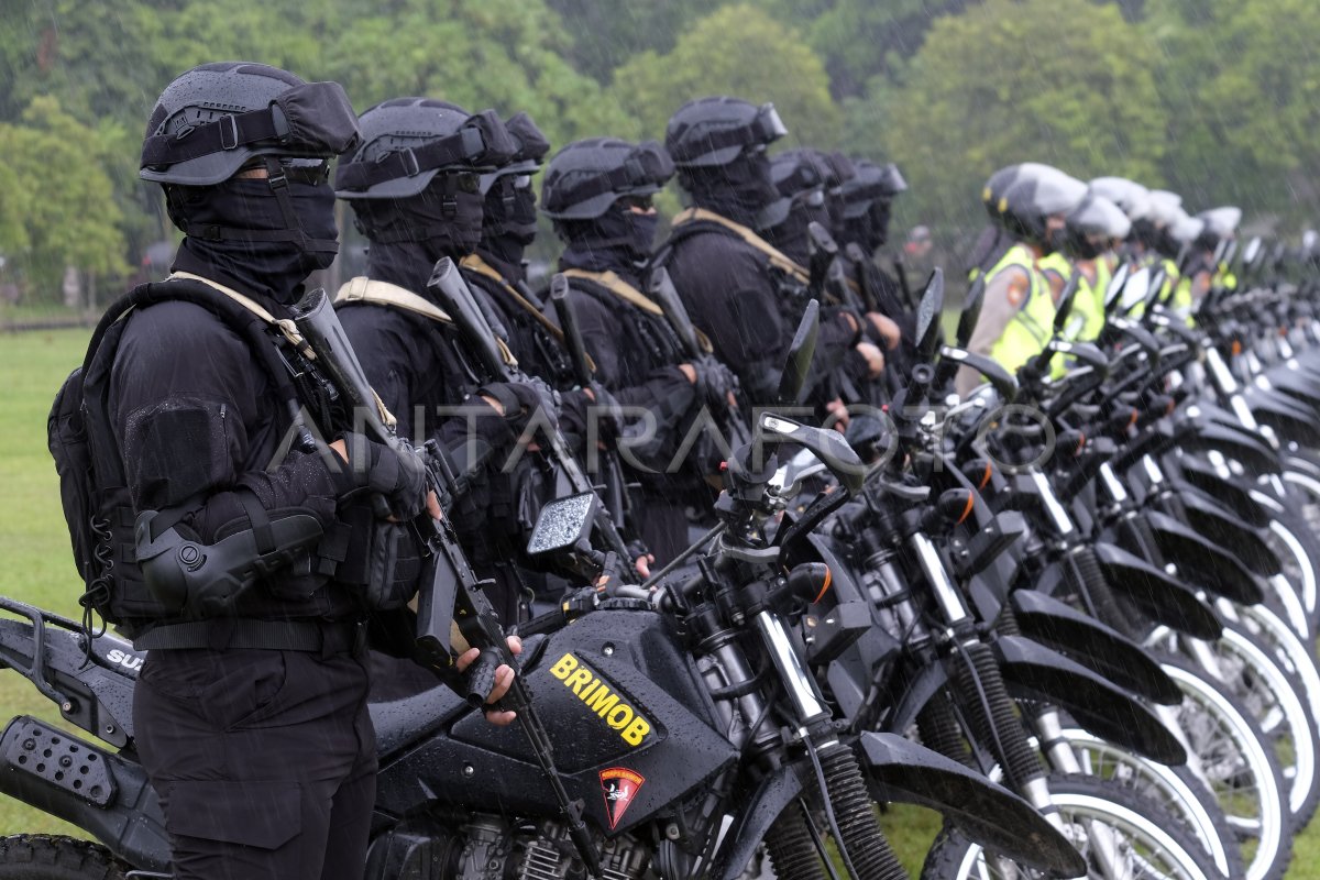 GELAR PASUKAN OPERASI LILIN AGUNG 2022 DI BALI | ANTARA Foto