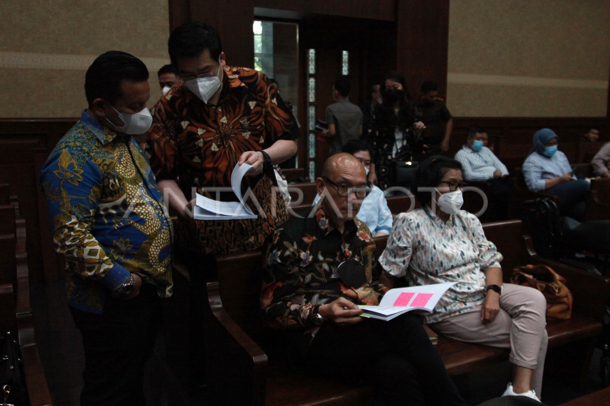 SIDANG PLEDOI KASUS SUAP MINYAK GORENG | ANTARA Foto SIDANG PLEDOI KASUS SUAP MINYAK GORENG | ANTARA Foto