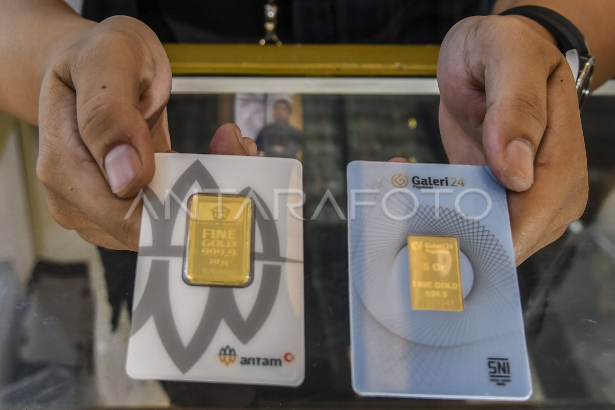 HARGA EMAS JELANG AKHIR TAHUN | ANTARA Foto HARGA EMAS JELANG AKHIR TAHUN | ANTARA Foto