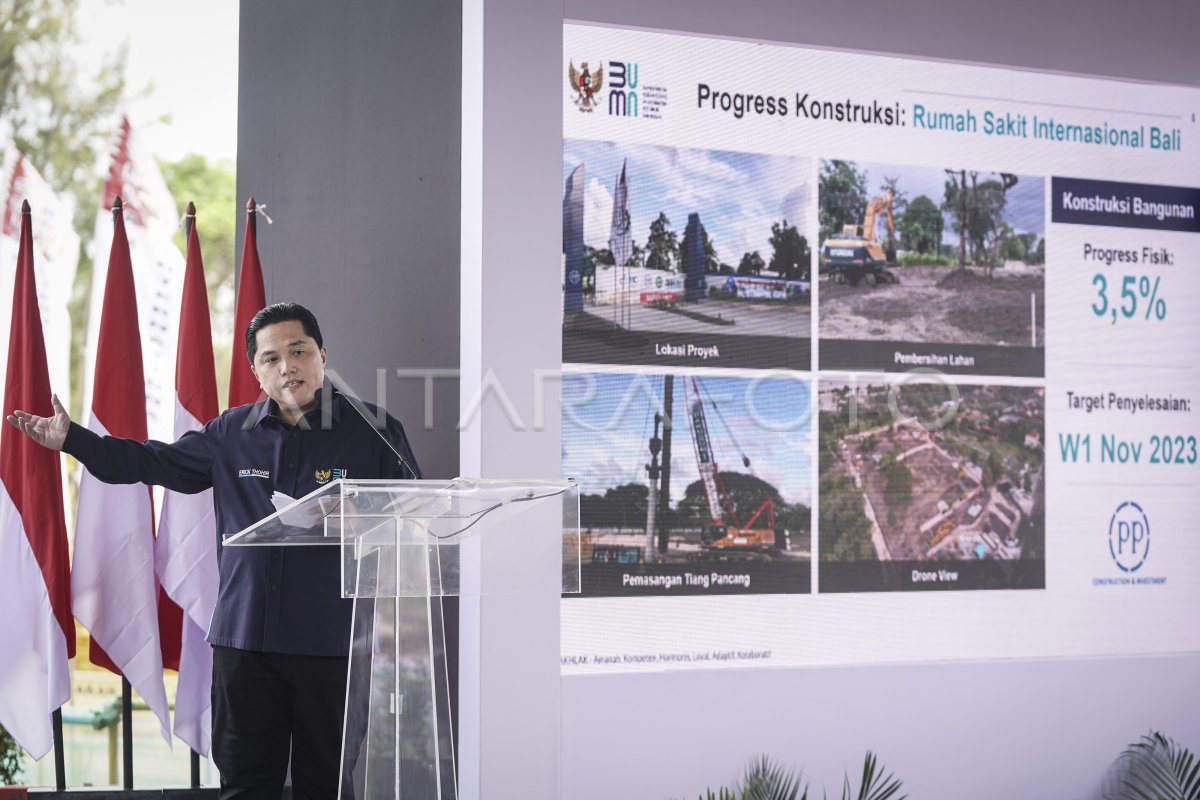 PROGRES PEMBANGUNAN KAWASAN EKONOMI KHUSUS SANUR | ANTARA Foto