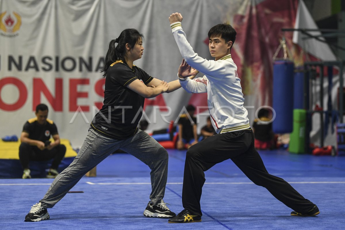 PELATNAS WUSHU JELANG SEA GAMES 2023 | ANTARA Foto PELATNAS WUSHU JELANG SEA GAMES 2023 | ANTARA Foto