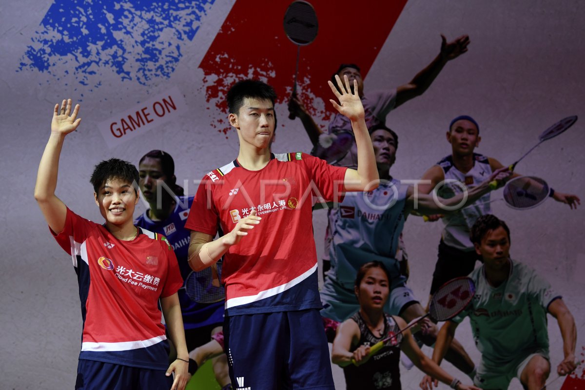 FENG YAN ZHE/HUANG DONG PING JUARA INDONESIA MASTERS 2023 | ANTARA Foto FENG YAN ZHE/HUANG DONG PING JUARA INDONESIA MASTERS 2023 | ANTARA Foto