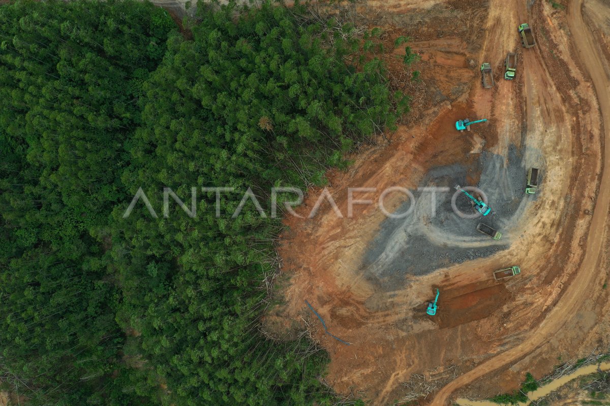 PEMBANGUNAN RUMAH TAPAK JABATAN MENTERI DI IKN | ANTARA Foto PEMBANGUNAN RUMAH TAPAK JABATAN MENTERI DI IKN | ANTARA Foto
