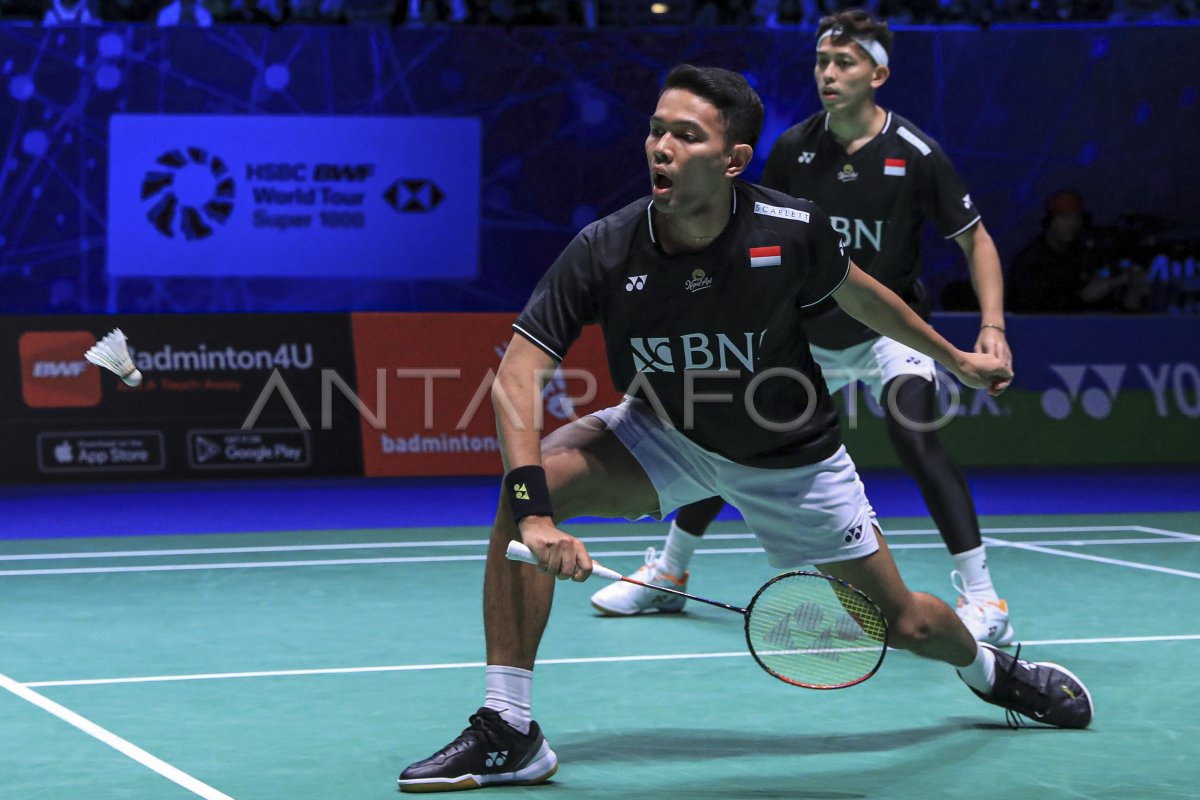 FAJAR/RIAN MELAJU KE FINAL ALL ENGLAND 2023 | ANTARA Foto FAJAR/RIAN MELAJU KE FINAL ALL ENGLAND 2023 | ANTARA Foto