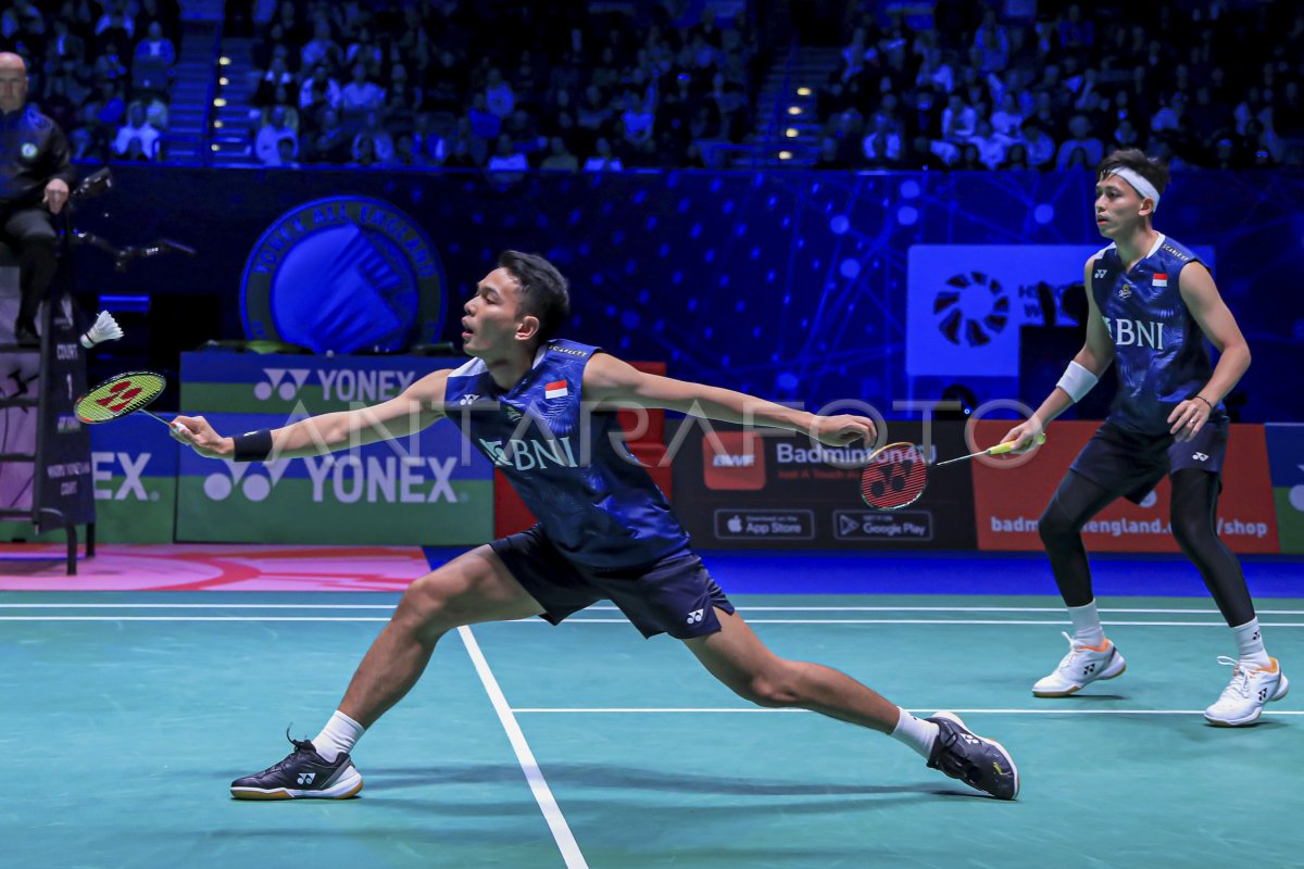 FAJAR/RIAN JUARA ALL ENGLAND 2023 | ANTARA Foto