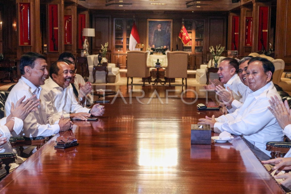 Pertemuan Prabowo Dan Wiranto Antara Foto