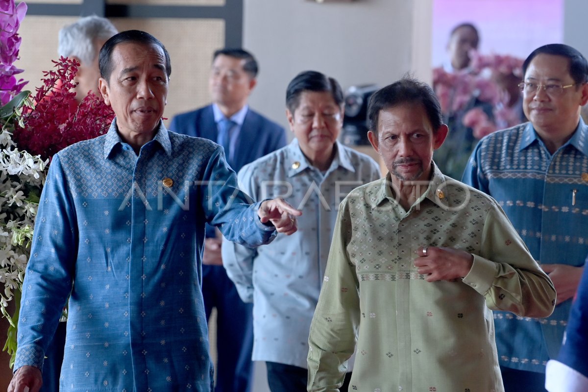 Retreat Session Ktt Ke 42 Asean Antara Foto