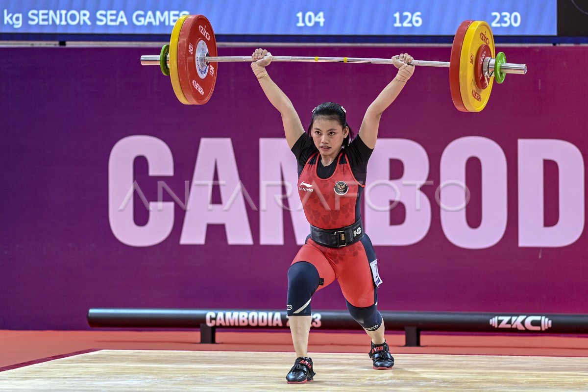 Lifter Tsabitha Alfiah raih emas SEA Games 2023 | ANTARA Foto Lifter Tsabitha Alfiah raih emas SEA Games 2023 | ANTARA Foto