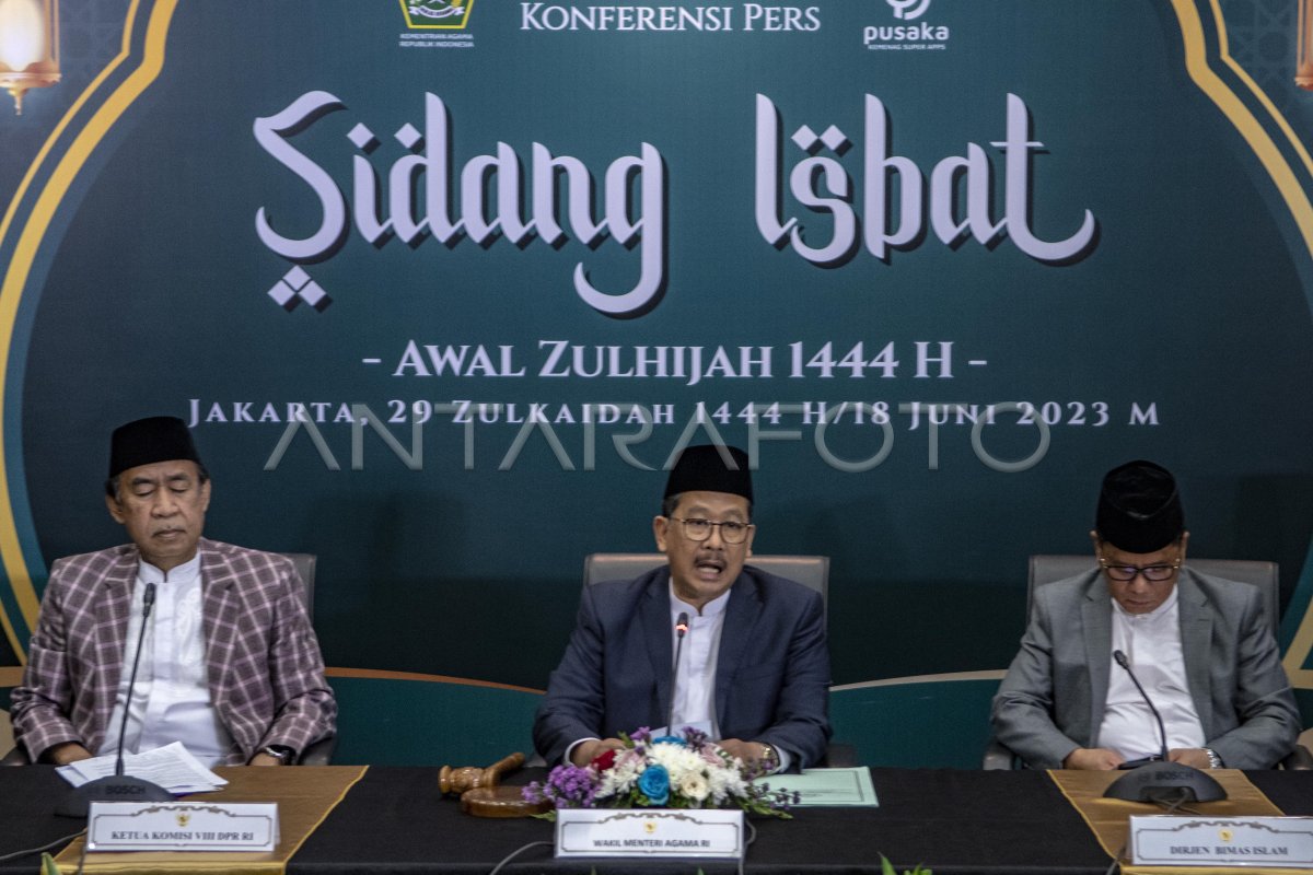 Penetapan Idul Adha 1444 H | ANTARA Foto Penetapan Idul Adha 1444 H | ANTARA Foto