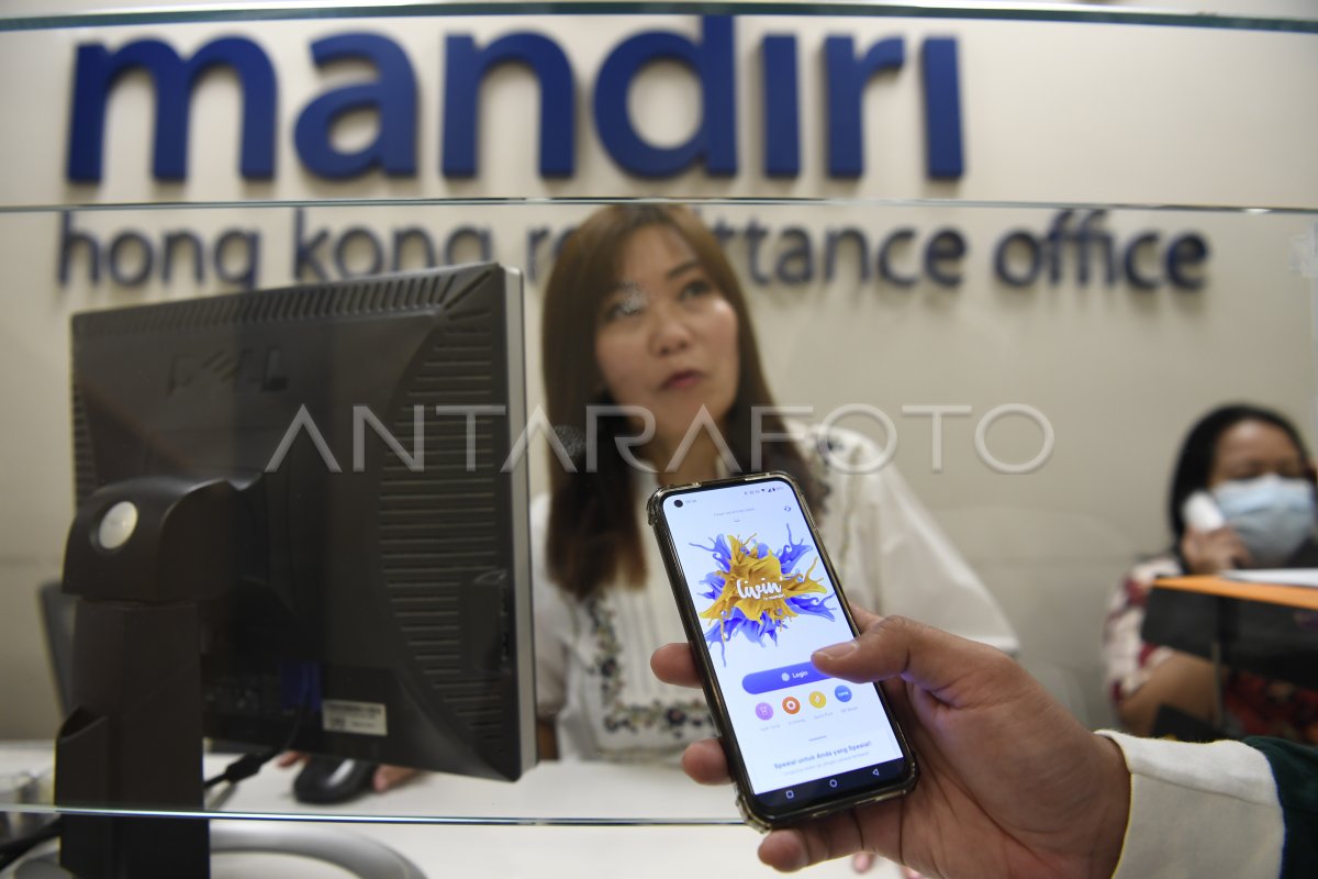 Layanan Bank Mandiri untuk PMI di Hong Kong | ANTARA Foto