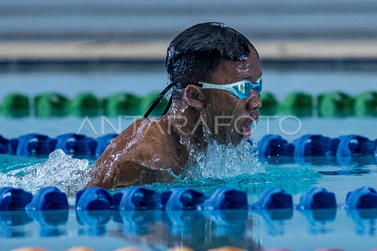 Final renang gaya dada S1-S10 Peparpenas | ANTARA Foto