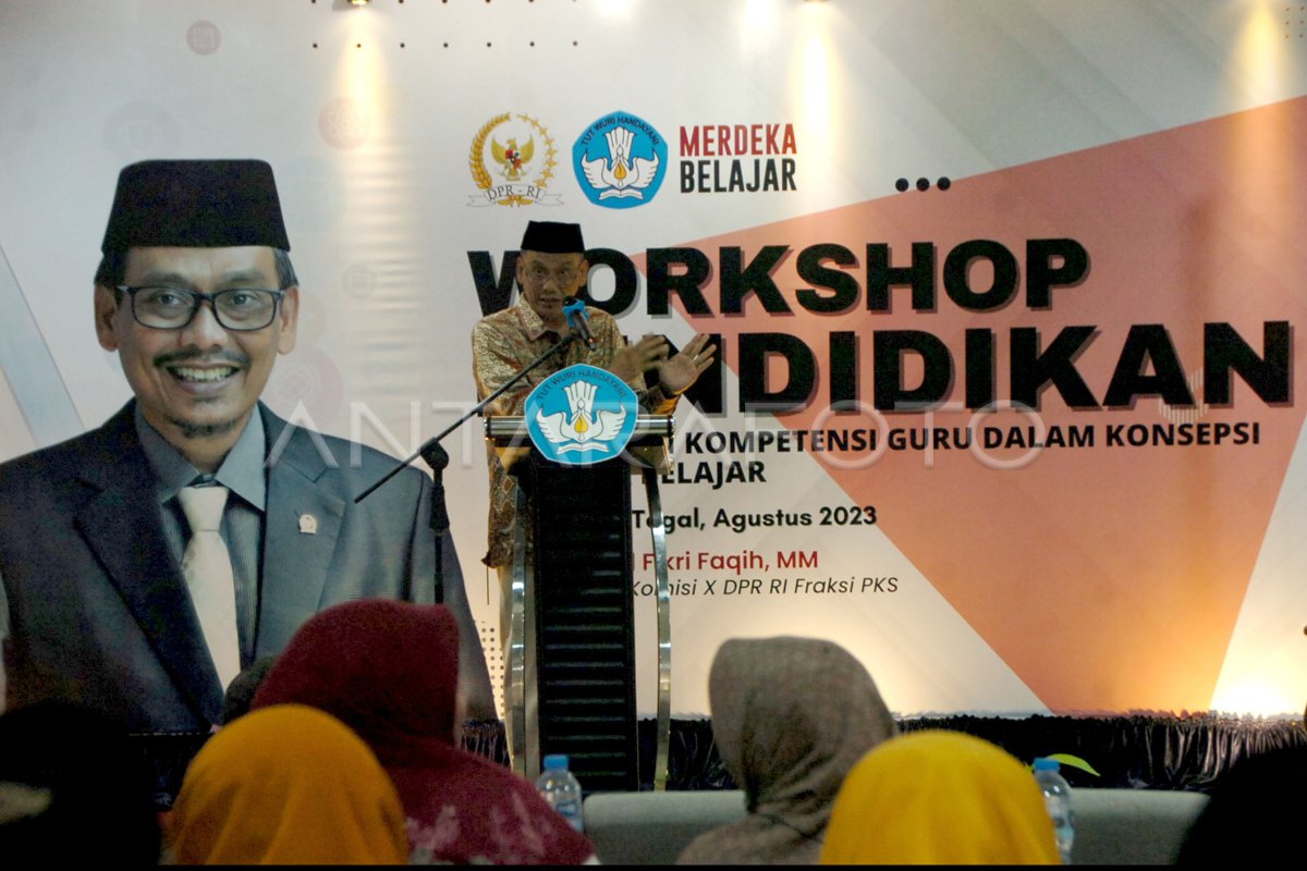 Wrokshop pendidikan merdeka belajar | ANTARA Foto