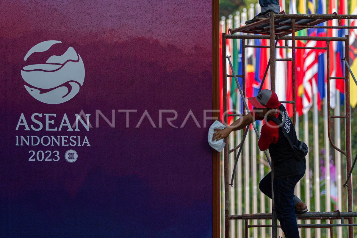 Dekorasi KTT ASEAN 2023 | ANTARA Foto