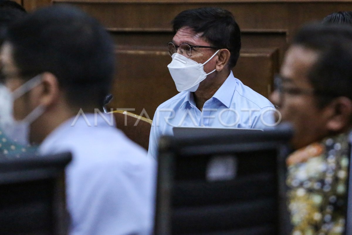 Sidang lanjutan BTS BAKTI Kominfo | ANTARA Foto