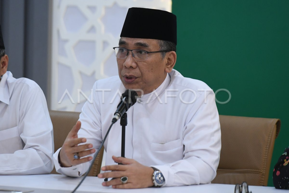 Keterangan pers Ketua Umum PBNU | ANTARA Foto Keterangan pers Ketua Umum PBNU | ANTARA Foto